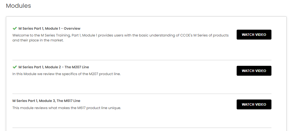 About Training – ZiftONE