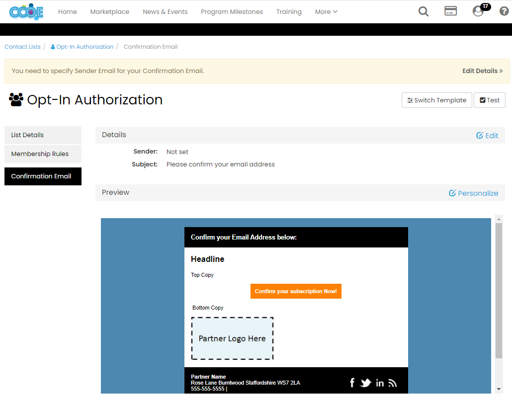 Personalizing your Opt-In Confirmation Emails – ZiftONE