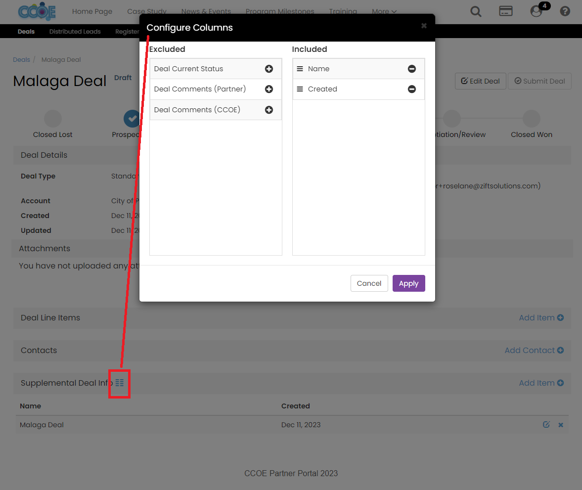 Customizing your View of Custom Information Submissions – ZiftONE