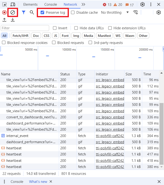 Generating a HAR File for Chrome – ZiftONE