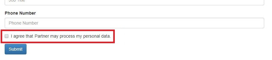 How do I capture personal data consent as mandated by GDPR? – ZiftONE